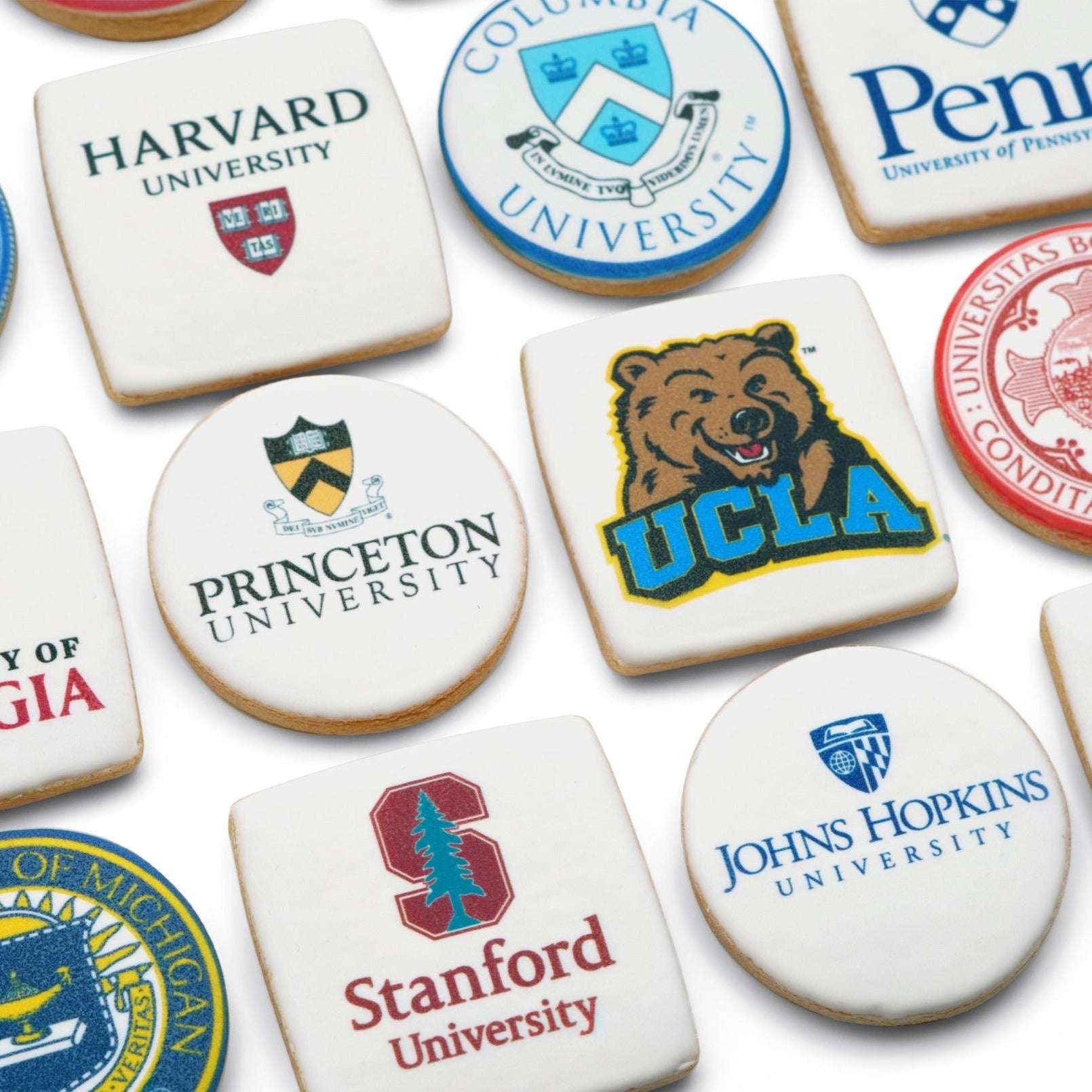 Graduation Custom Cookies | Personalized School Logo – ModernBiteLA
