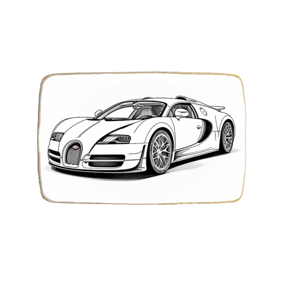 Birthday Car & Money Themed Custom Cookies – ModernBiteLA