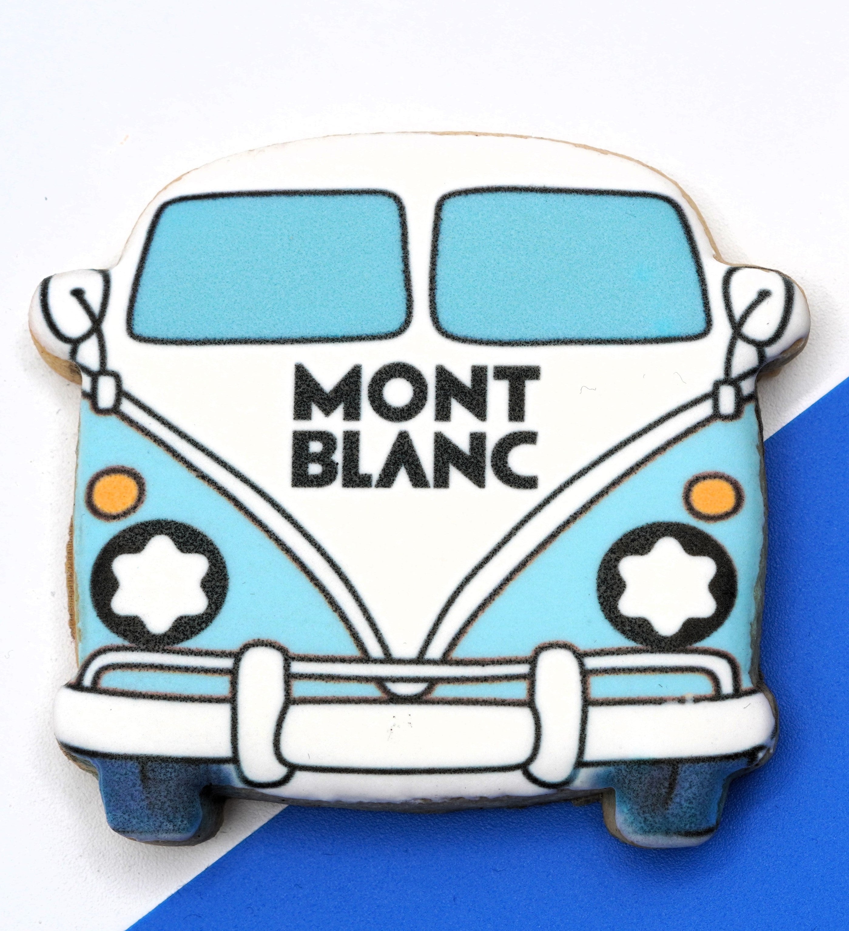 VW Bus Cookies With Custom Logo – ModernBiteLA