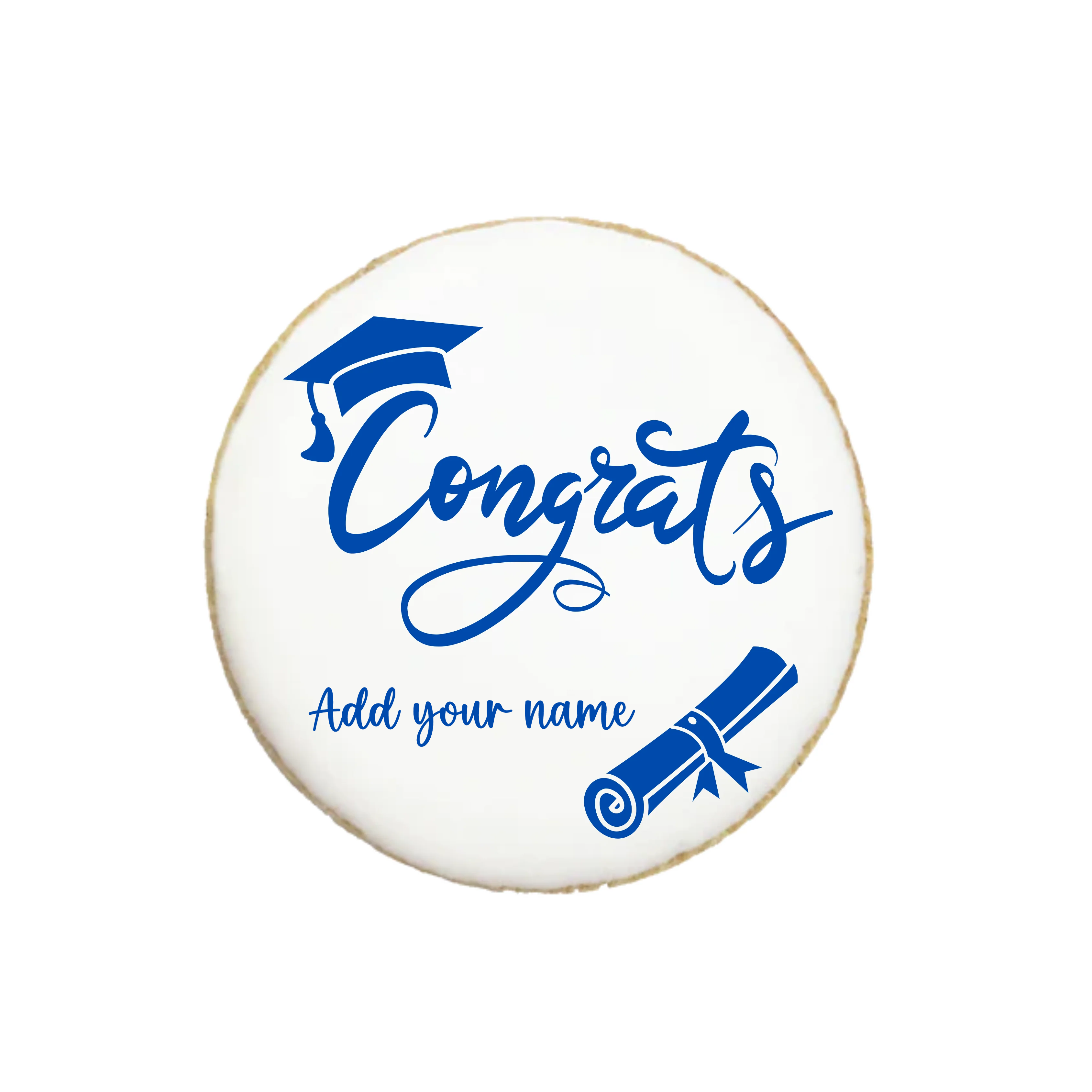 "Congrats!" Graduation Custom Cookies | Add Your Name – ModernBiteLA